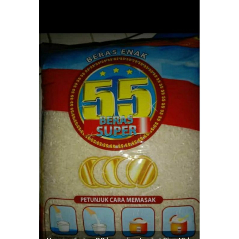 Jual beras 55 3kg | Shopee Indonesia