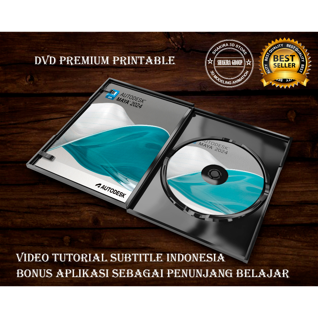 Jual Autodesk Maya 2024 Video Tutorial Mastering SUBTITLE BAHASA ...