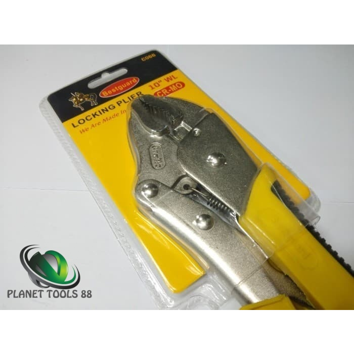 Jual TANG BUAYA/TANG JEPIT BENGKOK VICE GRIP LOCKING PLIERS BESTGUARD ...