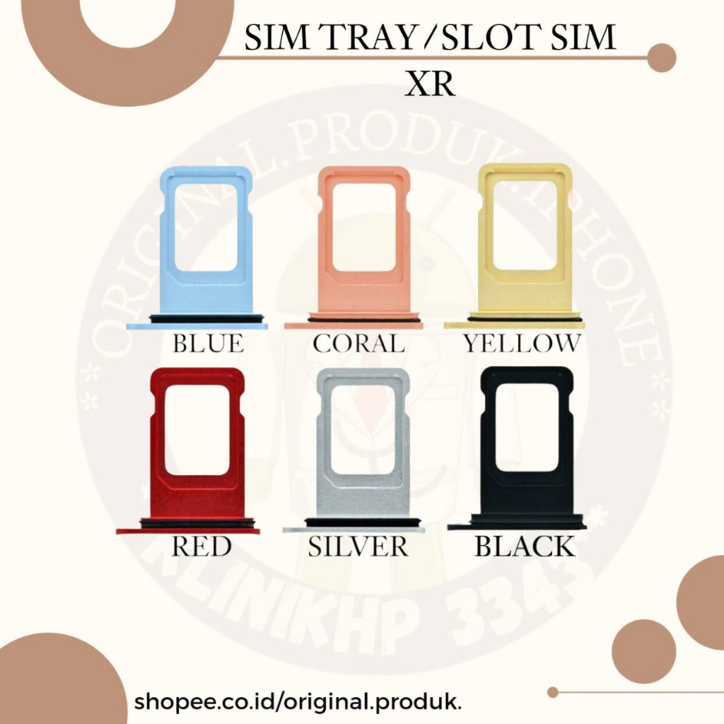 Jual SIM TRAY XR SINGLE SIM NEW ORIGINAL | Shopee Indonesia
