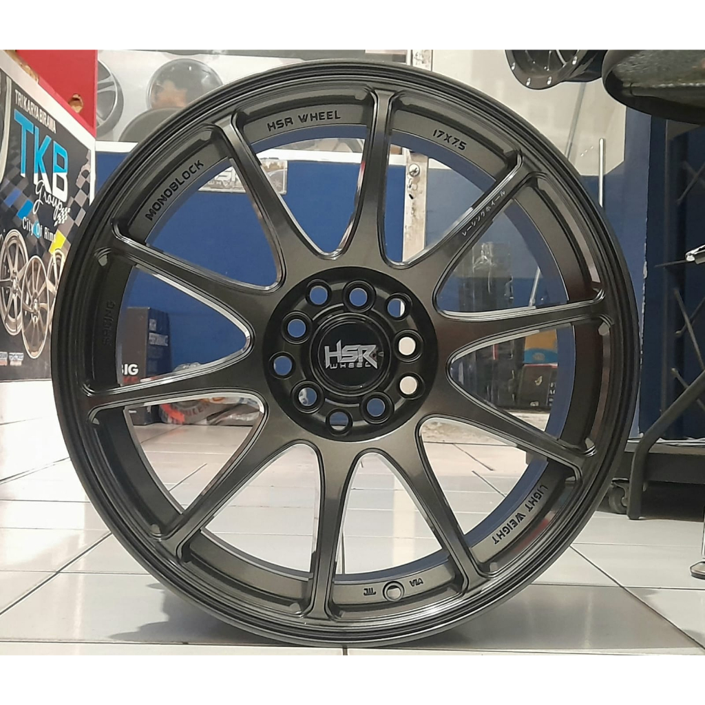Jual VELG MOBIL RACING BEKASI HSR INDY RING 17 PCD 5X100/114,3 UNTUK INNOVA XPANDER HRV ALMAZ ...