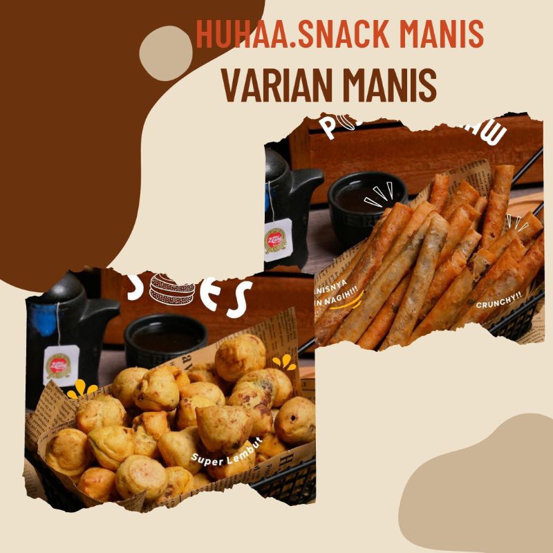Jual Huhaa Snack Varian manis 500 gram | Shopee Indonesia