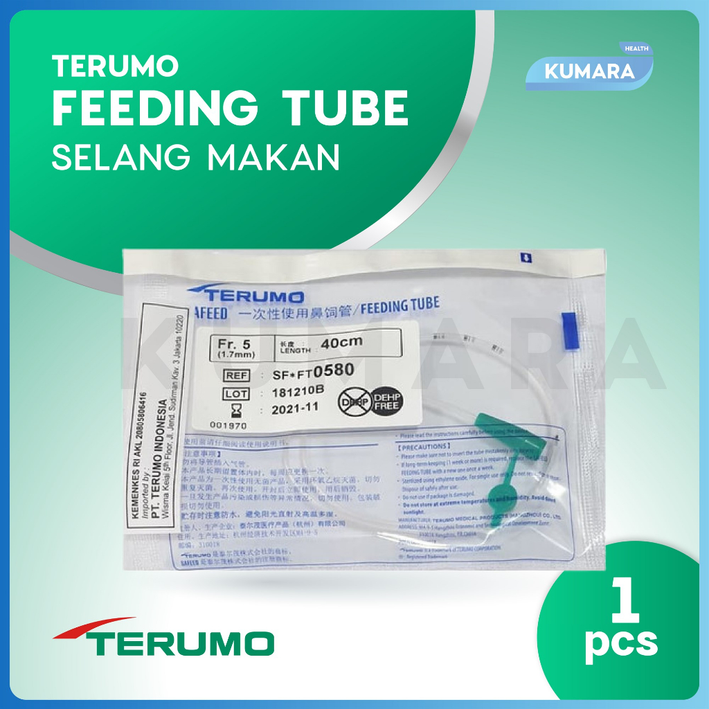 Jual TERUMO - NGT Feeding Tube / Selang Makan Pcs | Shopee Indonesia