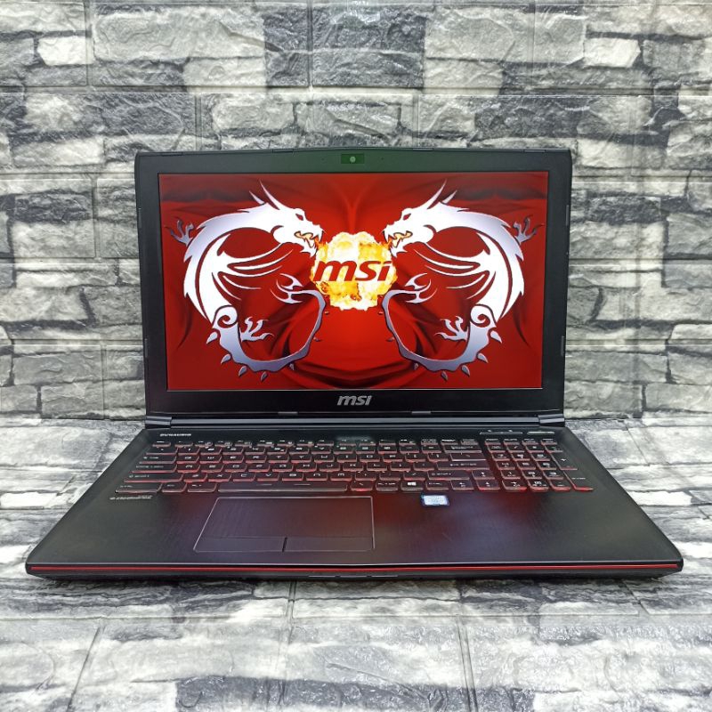 Jual LAPTOP GAMING MSI GE62VR INTEL CORE I7-7700H GTX 1650 16GB SSD ...