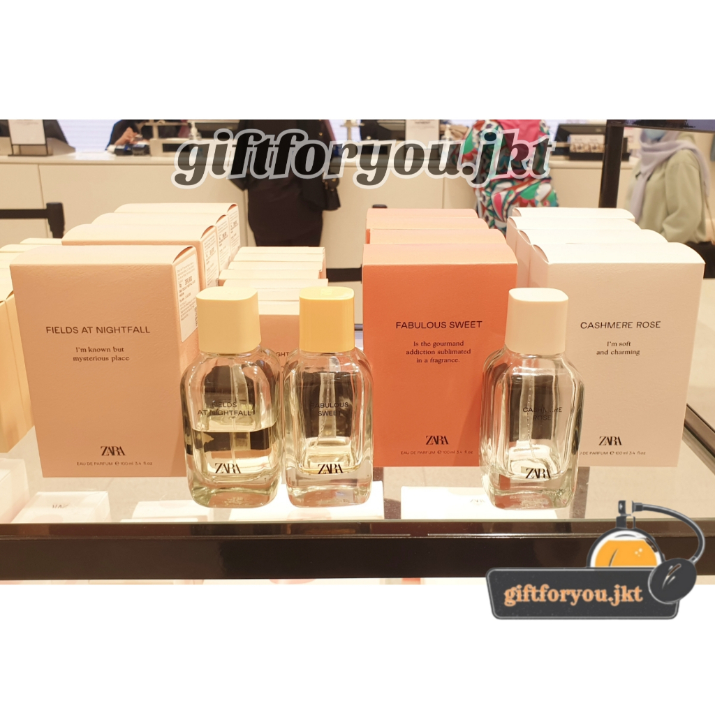 Jual Parfum Zara Fields at Nightfall Cashmere Rose Fabulous Sweet Deep ...