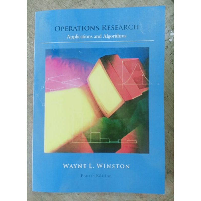 Jual BUKU OPERATIONS RESEARCH Applications and Algorithms WAYNE L.WINSTON | Shopee Indonesia