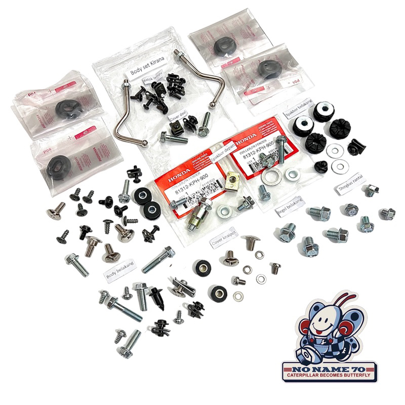 Jual Baut Baud Body Full Set Fullset Honda Kirana | Shopee Indonesia