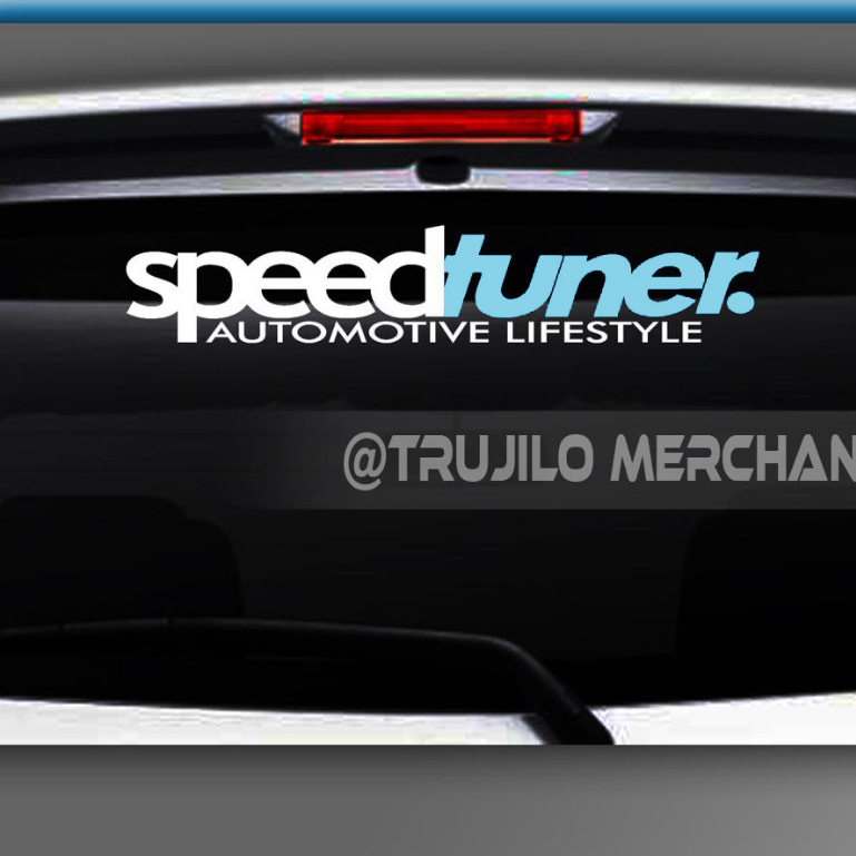 Jual Stiker Speedtuner Cutting Stiker Kaca Mobil 2 Warna | Shopee Indonesia