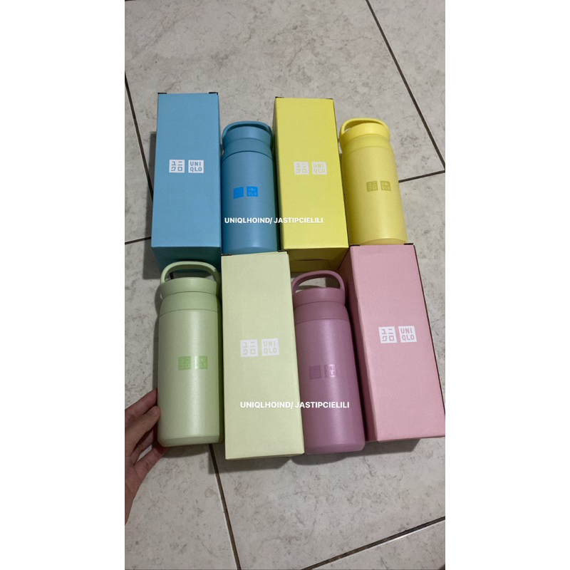 Jual UNIQLO MINI TUMBLER PASTEL TUMBLR BOTOL MINUM | Shopee Indonesia