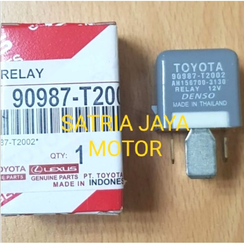 Jual RELAY 4 KAKI TOYOTA 90987-T2002 12VOLT ORIGINAL | Shopee Indonesia