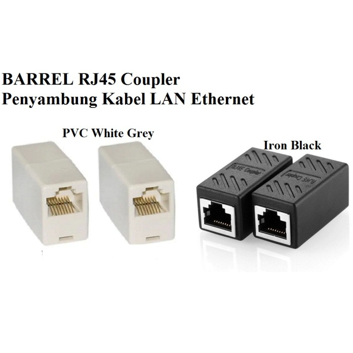 Jual Barel RJ45 Penyambung Konector RJ45 | Shopee Indonesia
