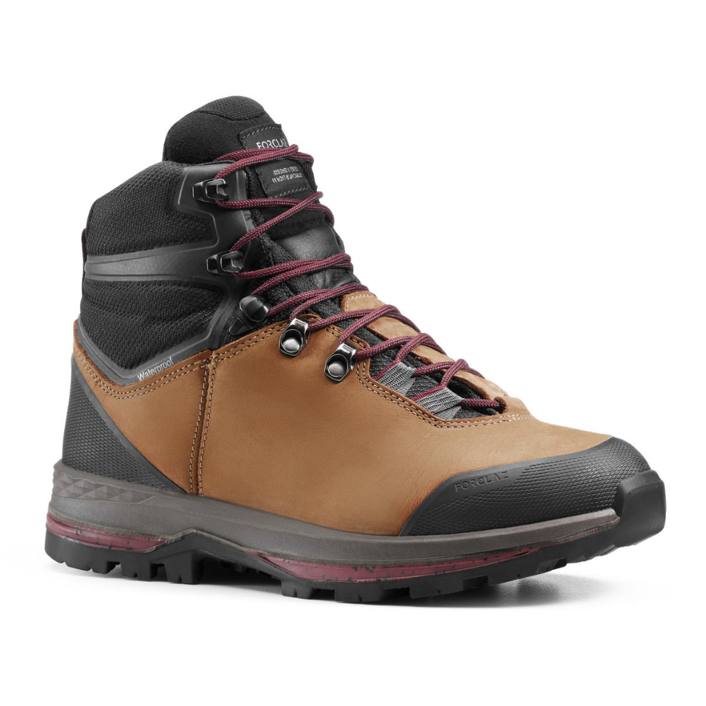Jual Sepatu boot kulit trekking gunung wanita dengan sol fleksibel ...
