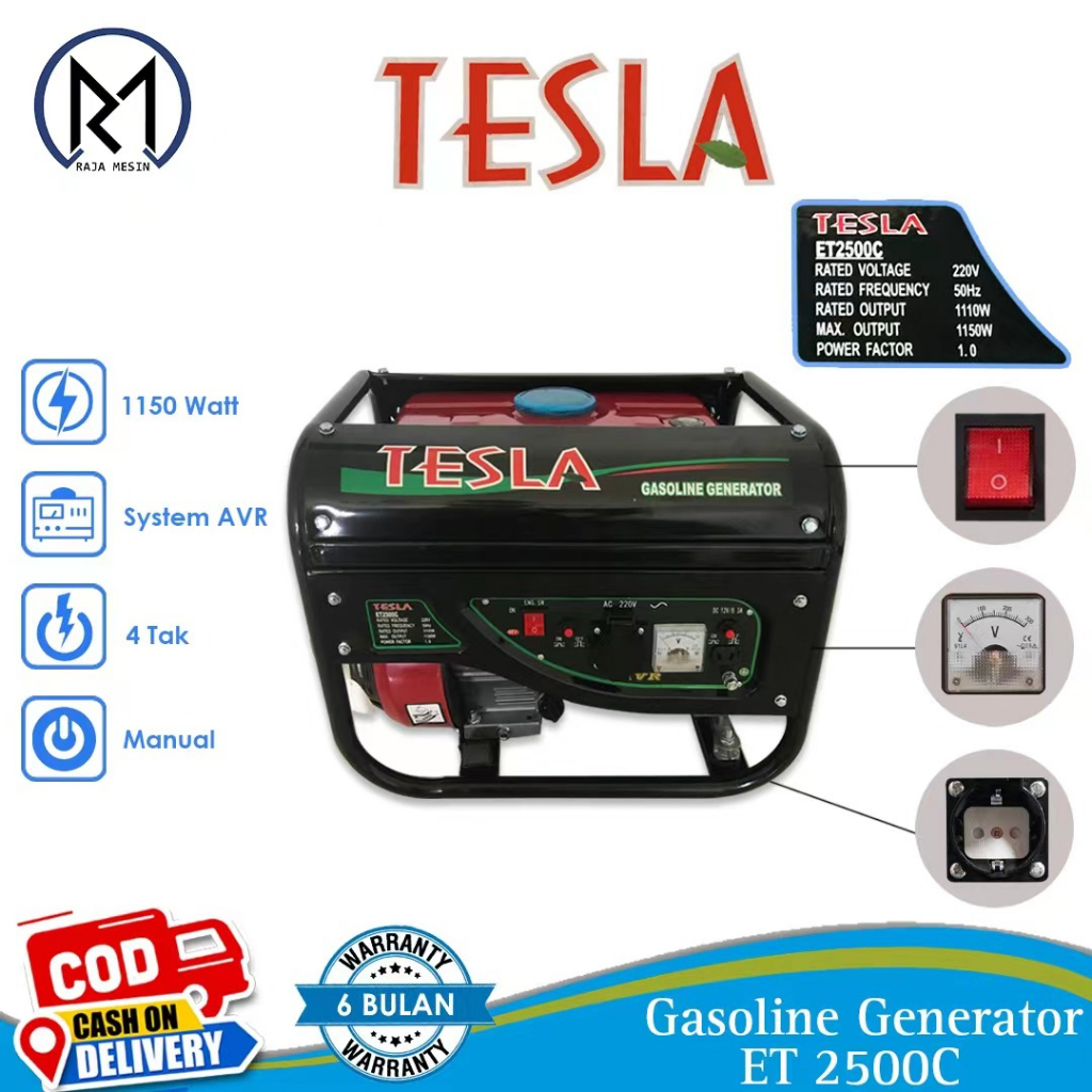 Jual Genset / Gasoline Generator TESLA ET 2500C/ SUMURA ET 2500C ... Jual Genset / Gasoline Generator TESLA ET 2500C/ SUMURA ET 2500C ...