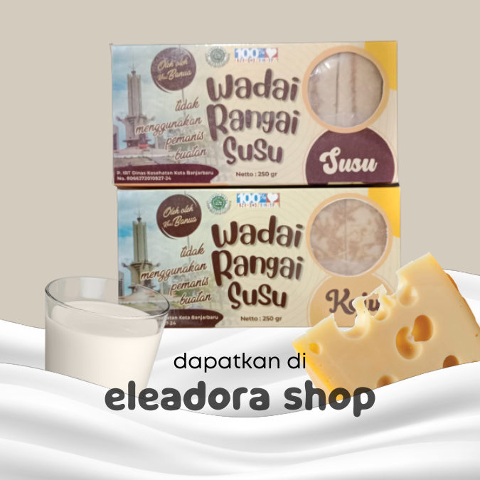 Jual Wadai Rangai Susu Merk Mama Dayat - Kue Rangai Khas Banjar - Rasa ...