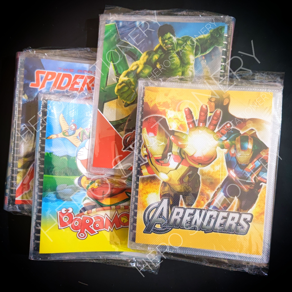 Jual Map binder file A5 tema fancy variasi karakter untuk laki laki ...