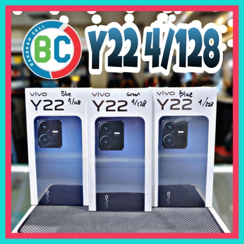 Jual VIVO Y22 4/128 GARANSI RESMI 1 TAHUN | Shopee Indonesia