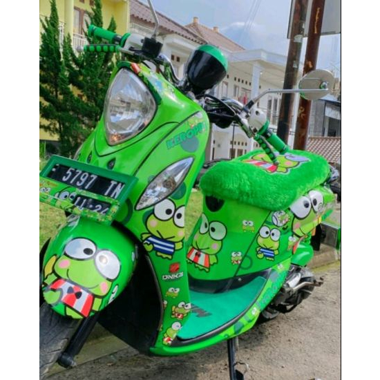 Jual Decal Full body Motor Yamaha Fino 125 - Keroppy | Shopee Indonesia