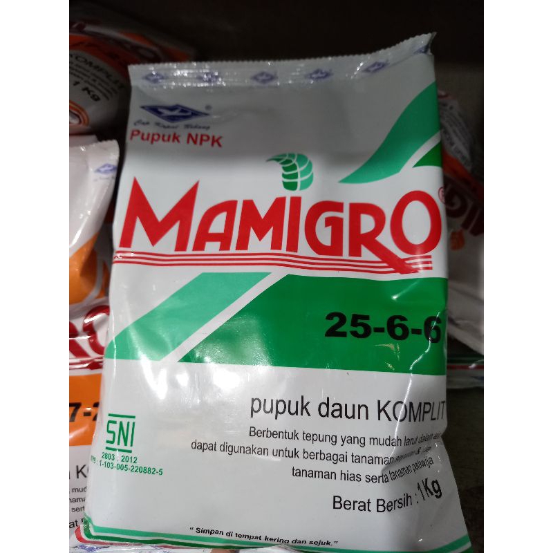 Jual MAMIGRO HIJAU 1KG pupuk daun kumplit tanaman | Shopee Indonesia