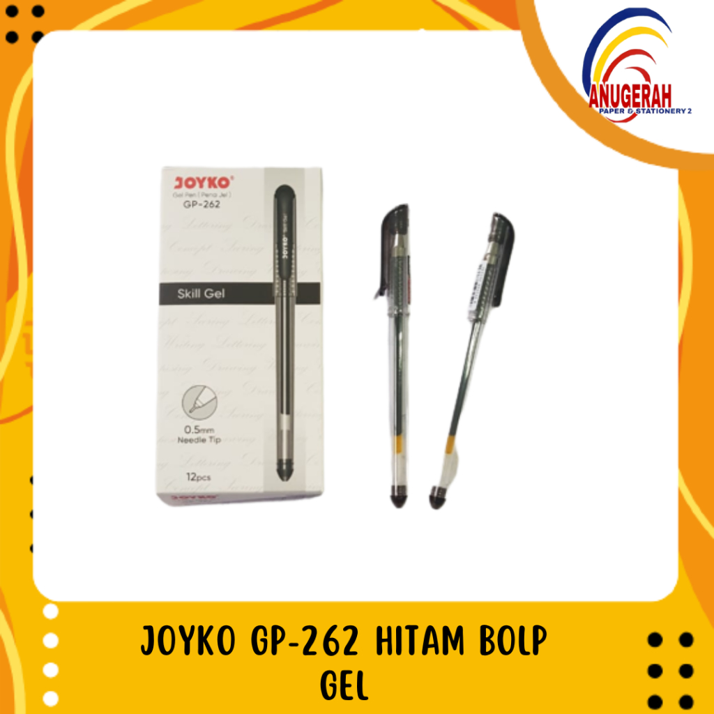 Jual JOYKO GP-262 HITAM BOLP GEL (LSN) | Shopee Indonesia