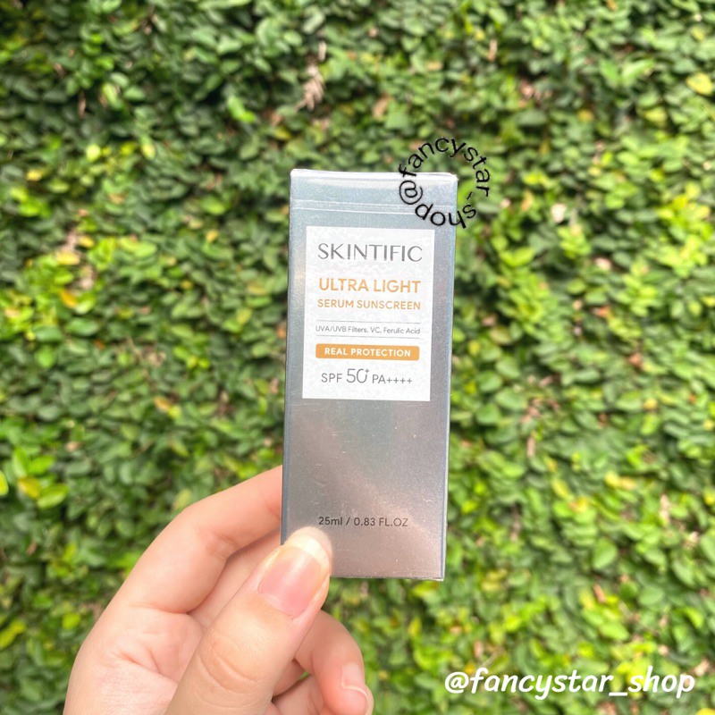 Jual SKINTIFIC Ultra Light Serum Sunscreen SPF 50 PA++++ (25ml ...