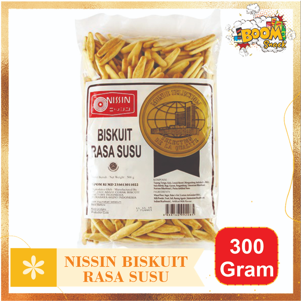 Jual Nissin Biskuit Susu Kemasan 300 Gram | Shopee Indonesia