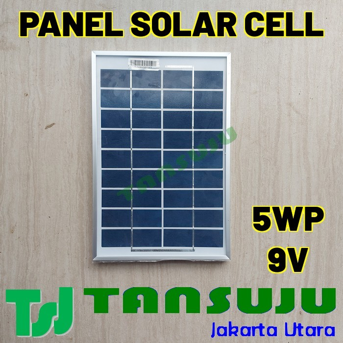 Jual Panel Surya Solar Cell 5WP 9V Poly Polycrystalline Grade A | Shopee Indonesia
