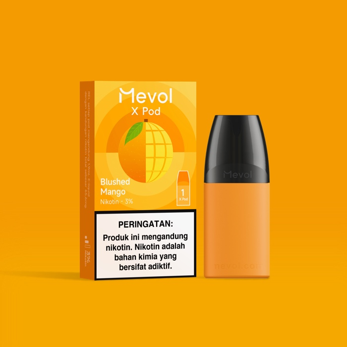Jual Mevol Pod - Blushed Mango (Isi 1 Pod) | Shopee Indonesia