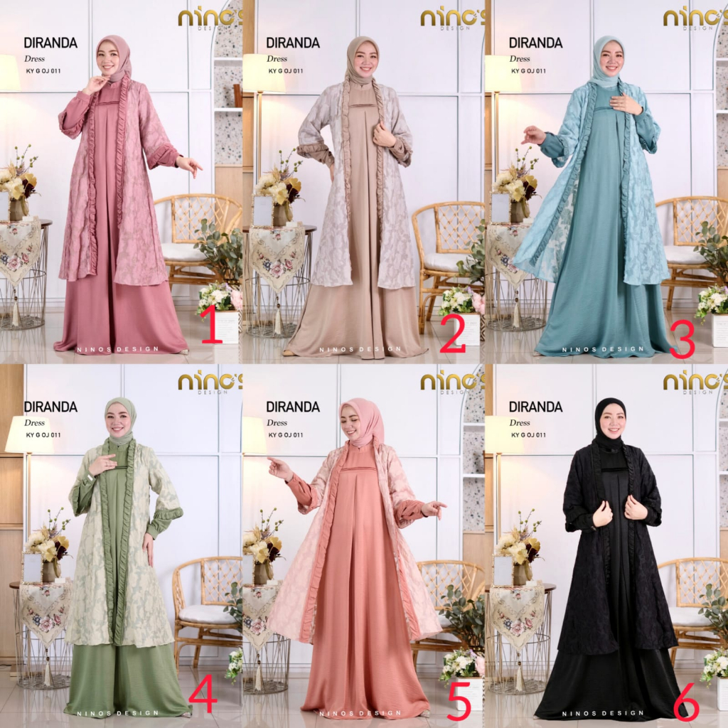 Jual Gamis Ninos 011 ORI | Shopee Indonesia