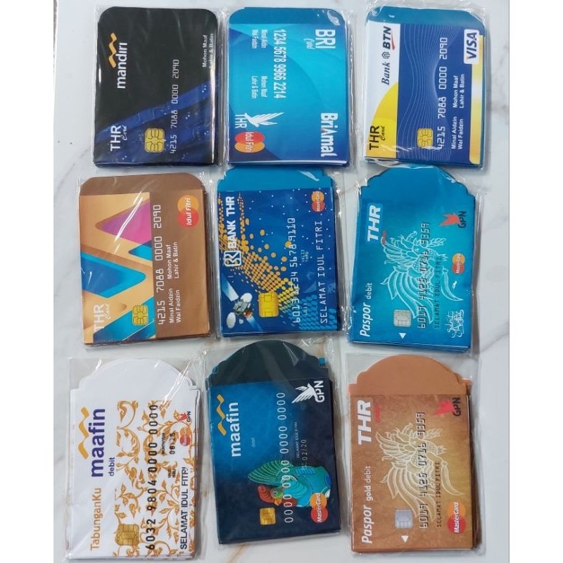 Jual 100 AMPLOP MEDIUM ATM | Shopee Indonesia