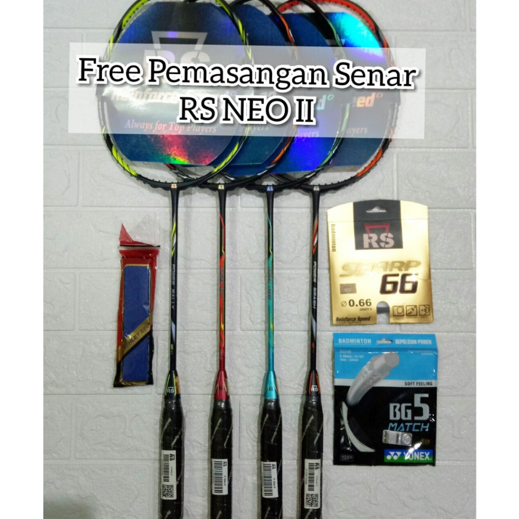 Jual RAKET BADMINTON RS POWER SMASH/RALLY/PURE/MAX ORIGINAL 100% ...