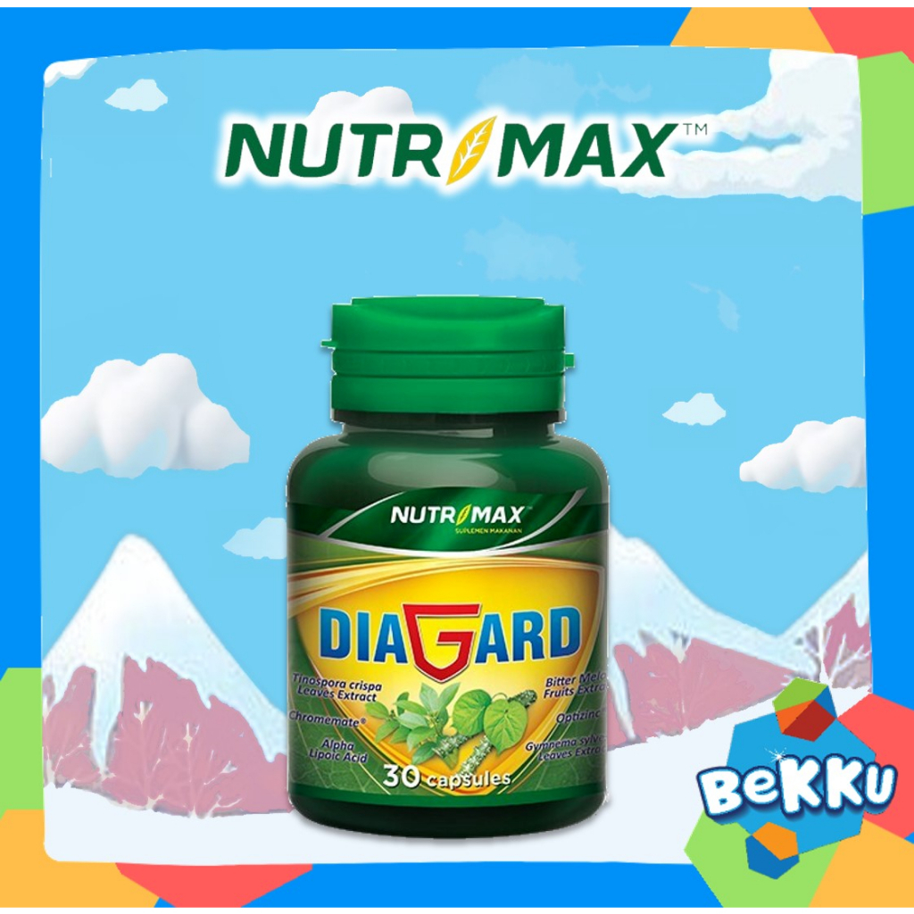 Jual Nutrimax Diagard Isi 30 Tablet - Mengandung Ekstrak Herbal - Mendukung Metabolisme - Bekku ...