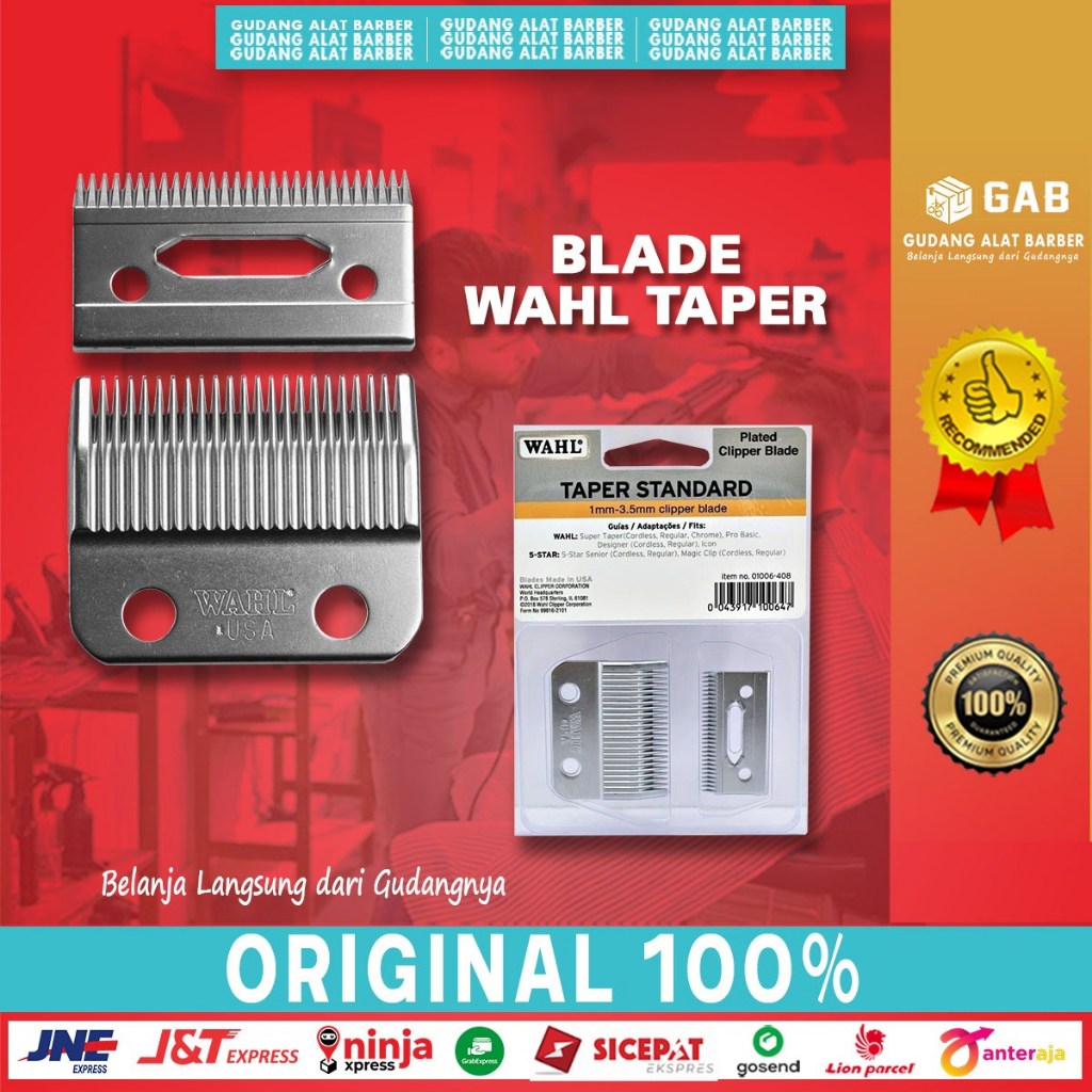 Jual Blade Wahl Taper Original Alat Cukur Pangkas Rambut Barbershop ...