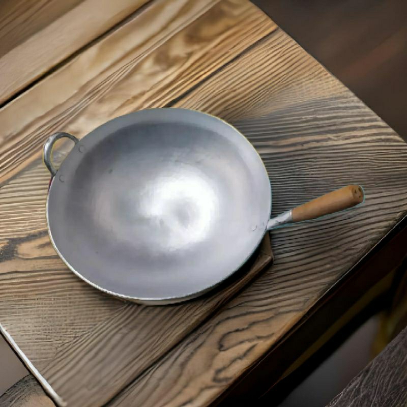 Jual wajan penggorengan,wajan nasgor wajan seblak 30cm garut | Shopee ...