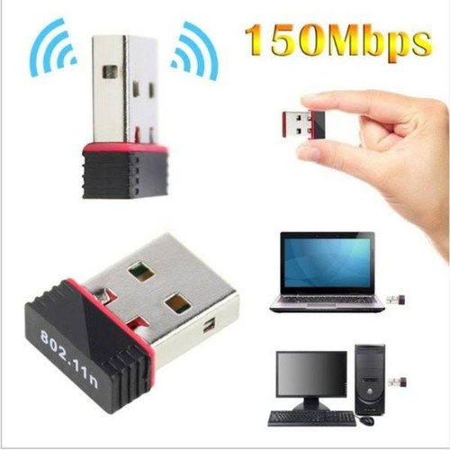 Jual USB WiFi dongle 150MBPS Wireless Adapter Network | Shopee Indonesia