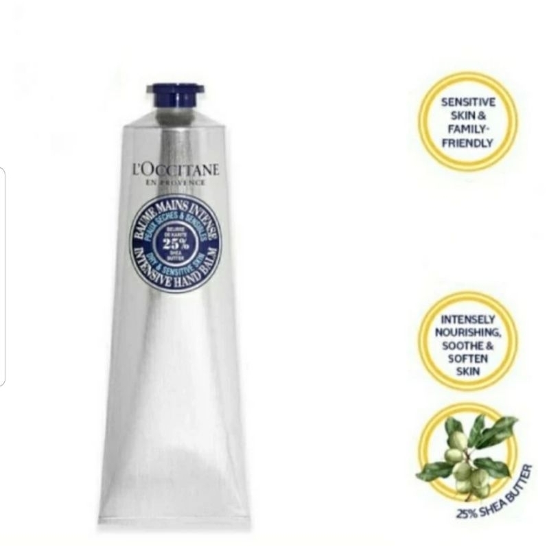 Jual Loccitane - Shea Intensive Hand Balm 150ml | Shopee Indonesia
