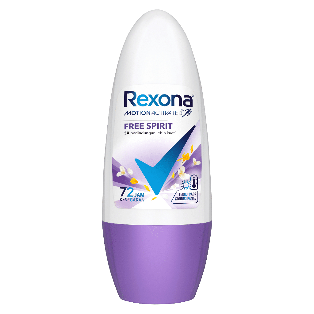 Jual Rexona Roll On 40 ML Dreamy Bright/ Glowing White | Shopee Indonesia