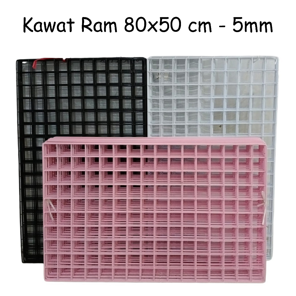 Jual Kawat Ram 80x50 Cm 5mm - Rak Display Aksesoris HP - Rak Gantung ...