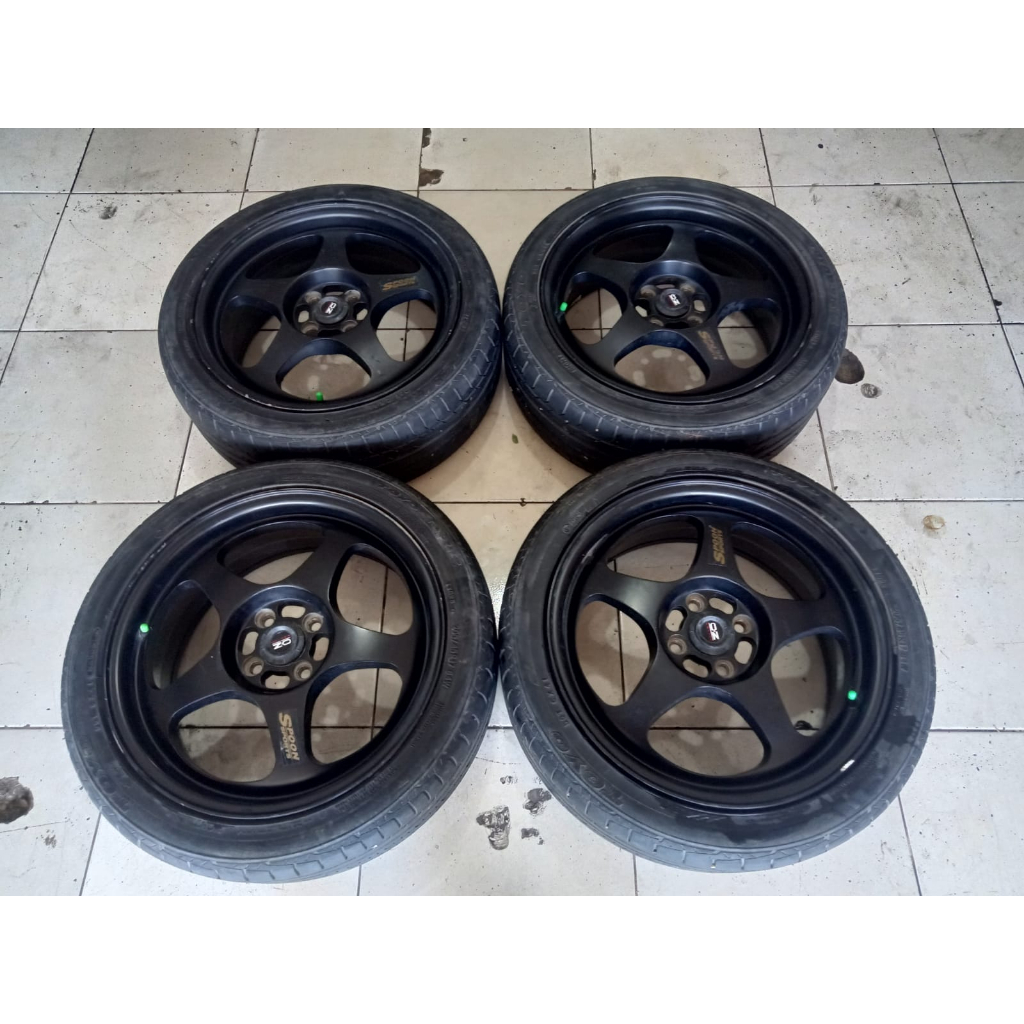 Jual Velg Mobil Bekas R17 Spoon Ring 17 Lebar 7 Lobang Baut 4x100 Ban ...