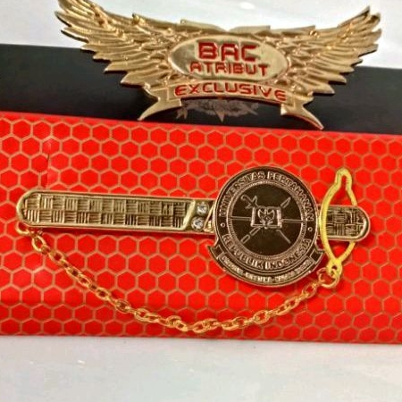 Jual Jepitan dasi unhan gold plate premium | Shopee Indonesia