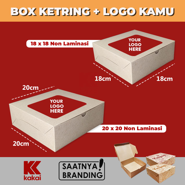 Jual CUSTOM BOX CATERING / SABLON BOX NASI KOTAK - KRAFT RBS 18-20 ...