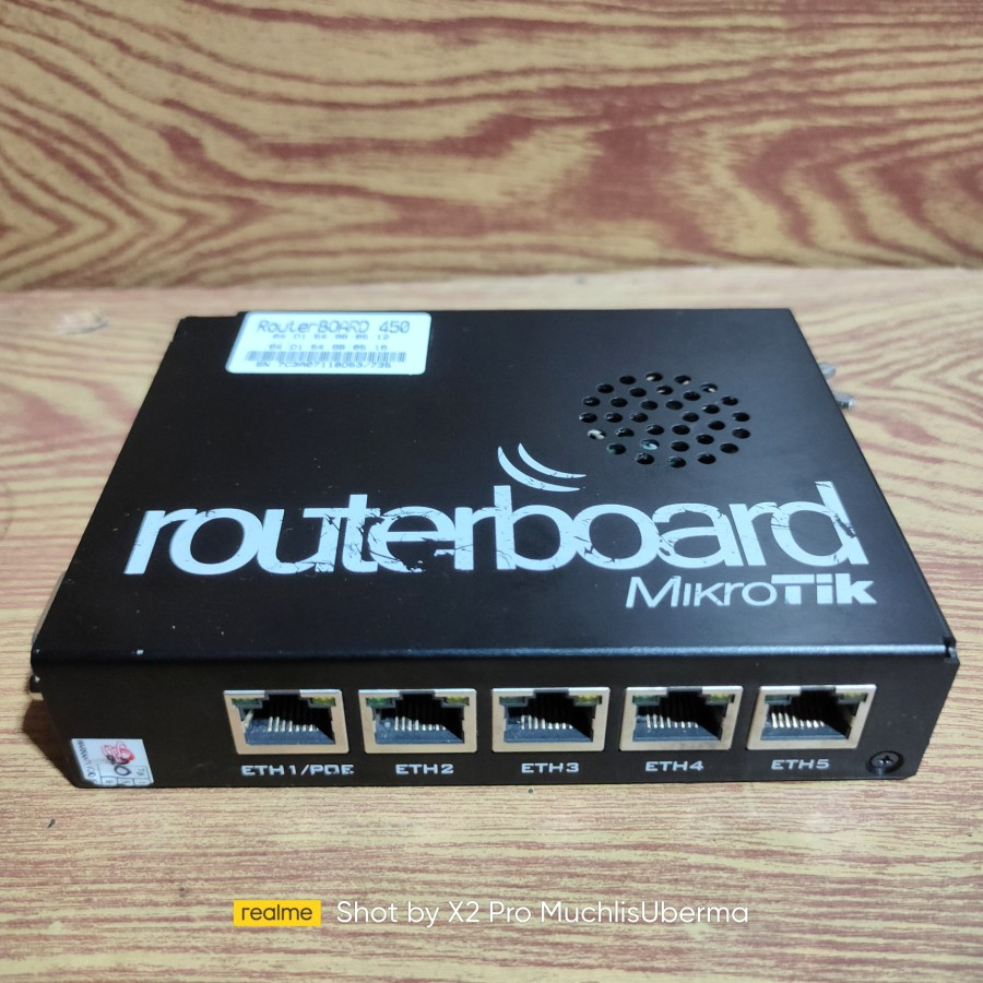 Jual Routerboard Router Board Mikrotik Rb450 Rb 450 Non Rb450G Rb 450G ...
