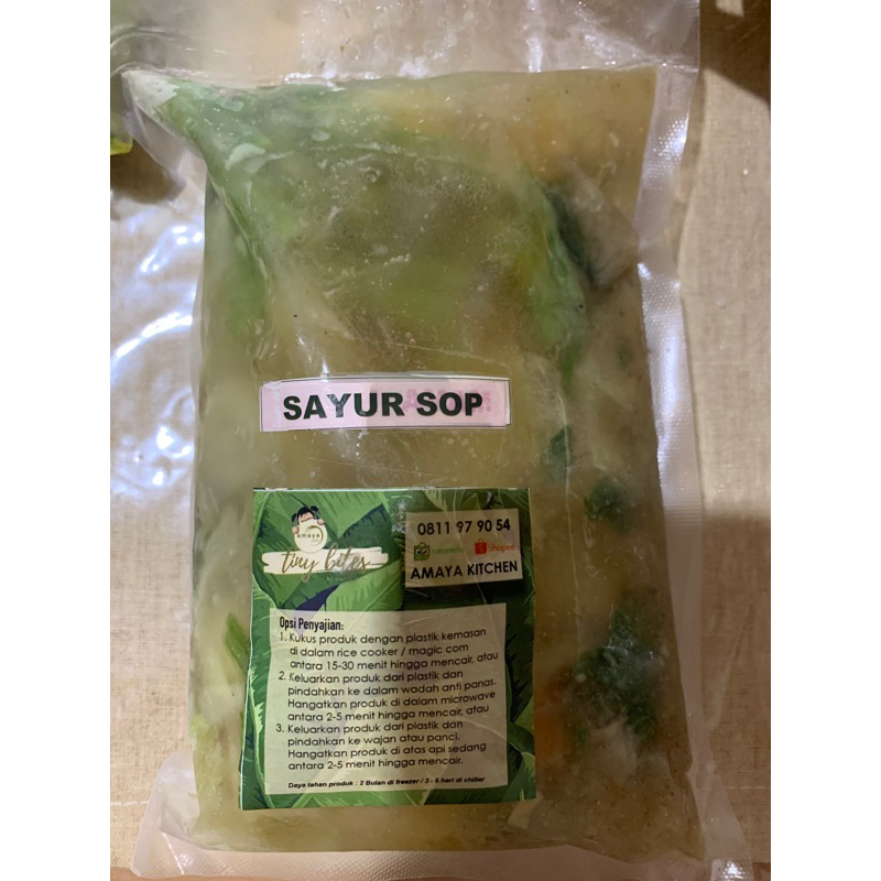 Jual Sayur Sop (Frozen Food) by Amaya Kitchen | Shopee Indonesia