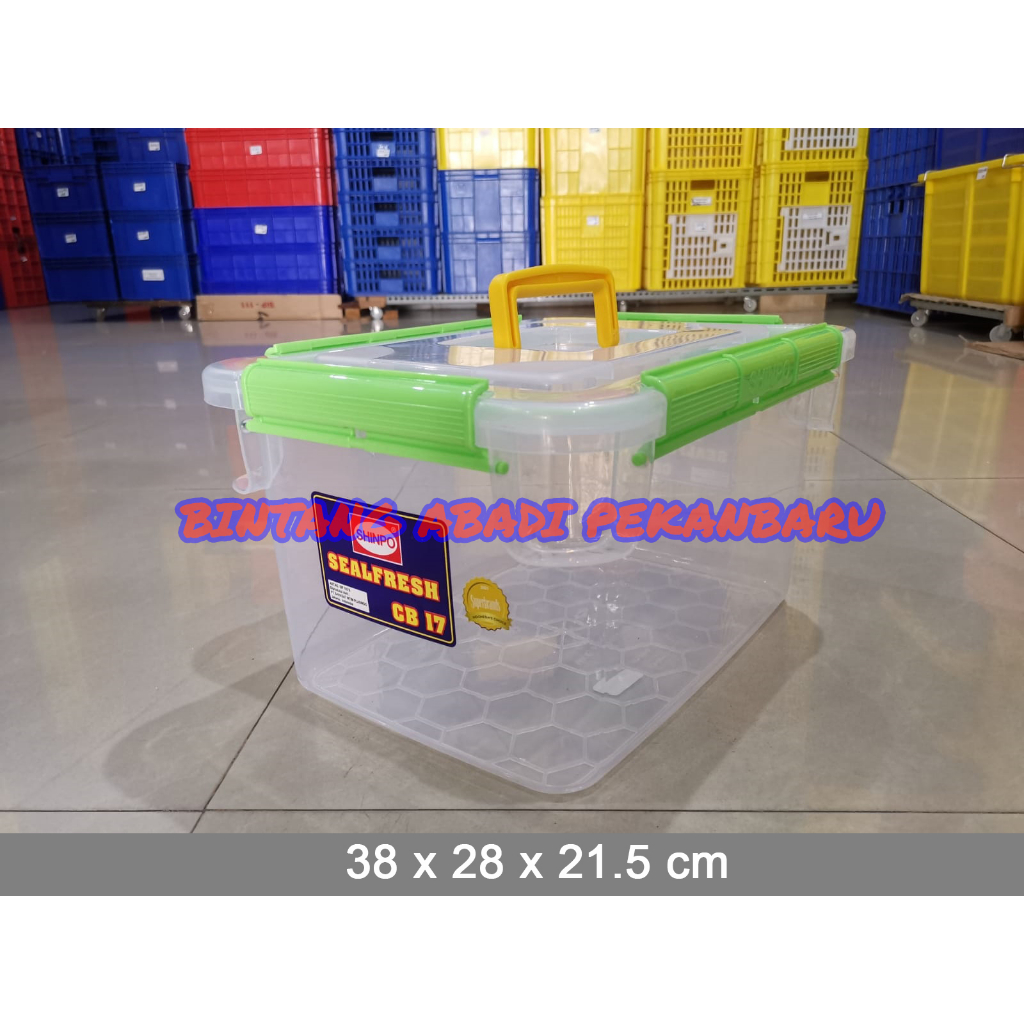 Jual CONTAINER BOX CB 17 SEALFRESH SIP 155-S / KONTAINER BOX KOTAK PLASTIK SHINPO CB 155 S ...