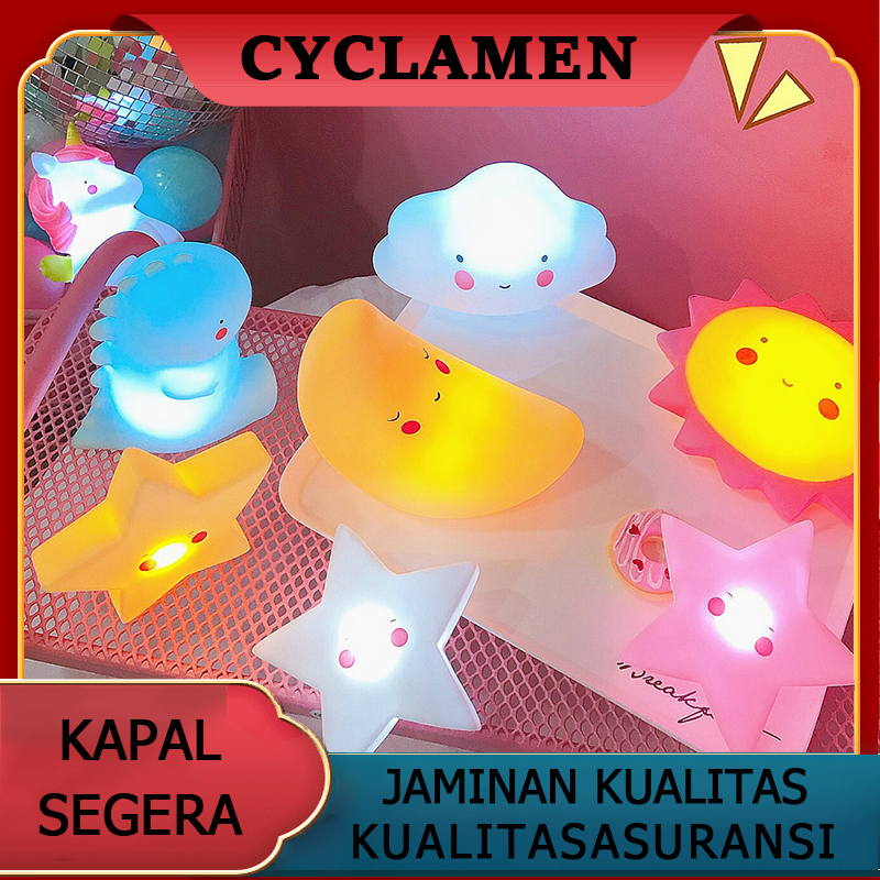 Jual Lampu Malam Hias LED Lucu Lampu Malam Anak-Anak Lampu Malam ...