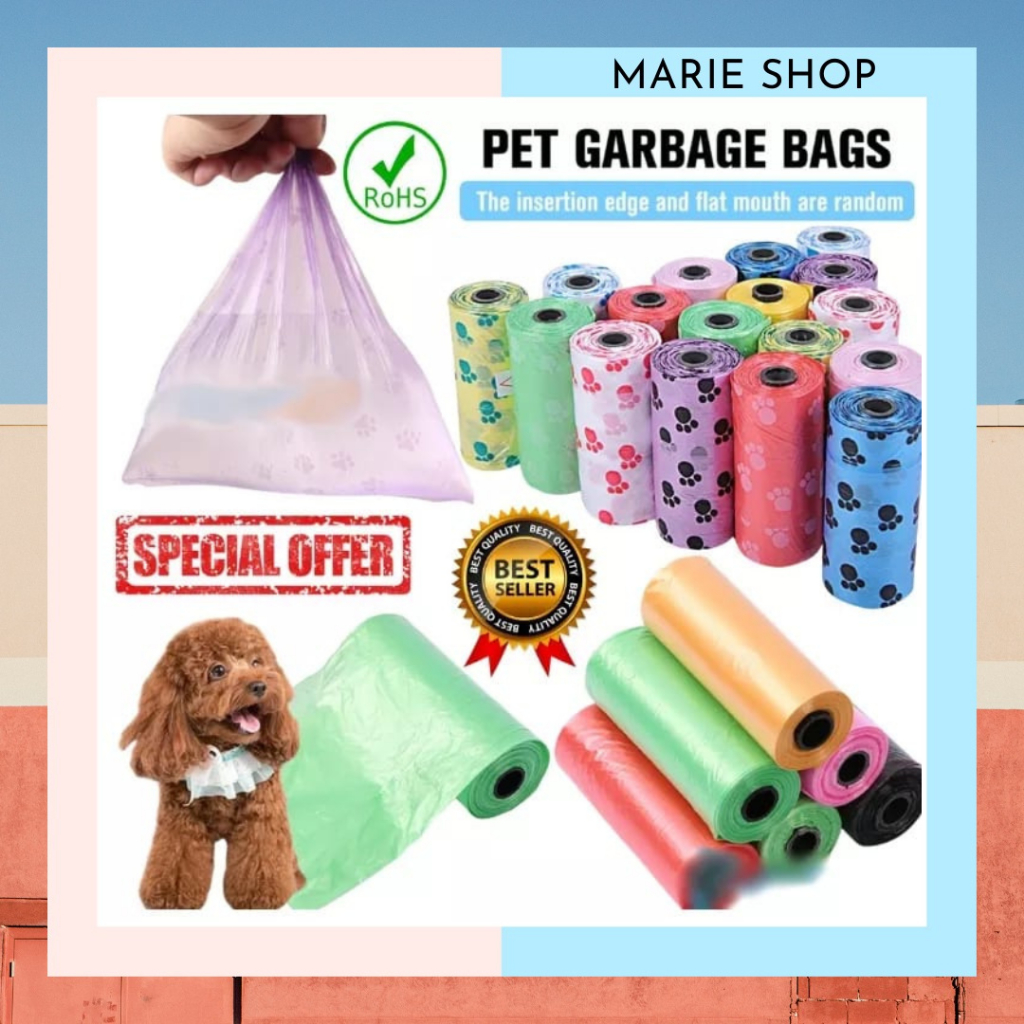 Jual KANTONG PLASTIK KOTORAN KUCING ANJING HEWAN - REFIL PLASTIC ...