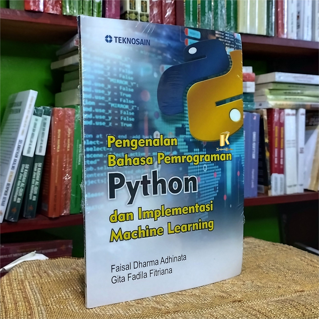 Jual BUKU PENGENALAN BAHASA PEMROGRAMAN PYTHON DAN IMPLEMENTASI MACHINE LEARNING | Shopee Indonesia
