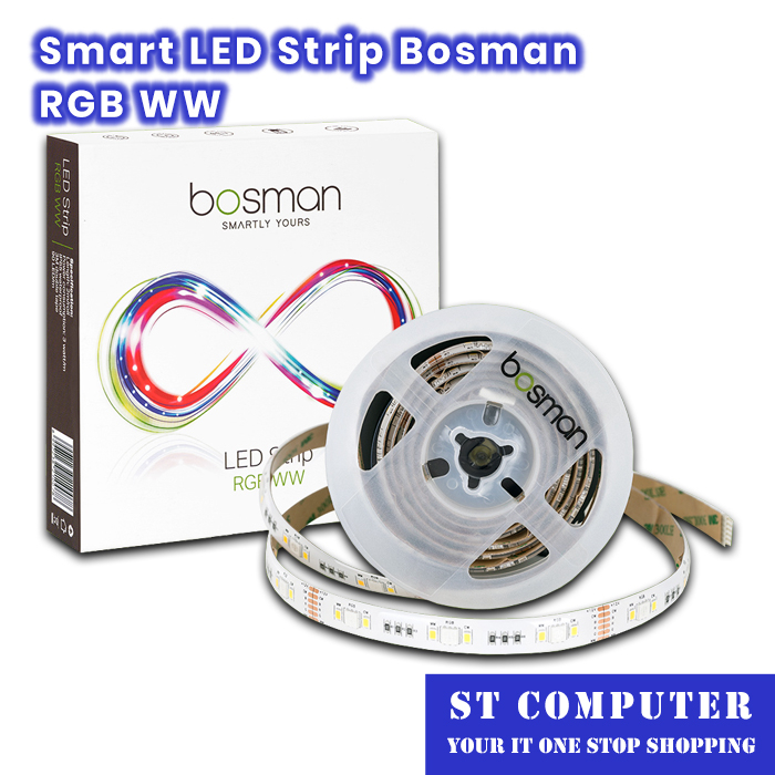 Jual Smart LED Strip Bosman RGB WW Waterproof | Shopee Indonesia
