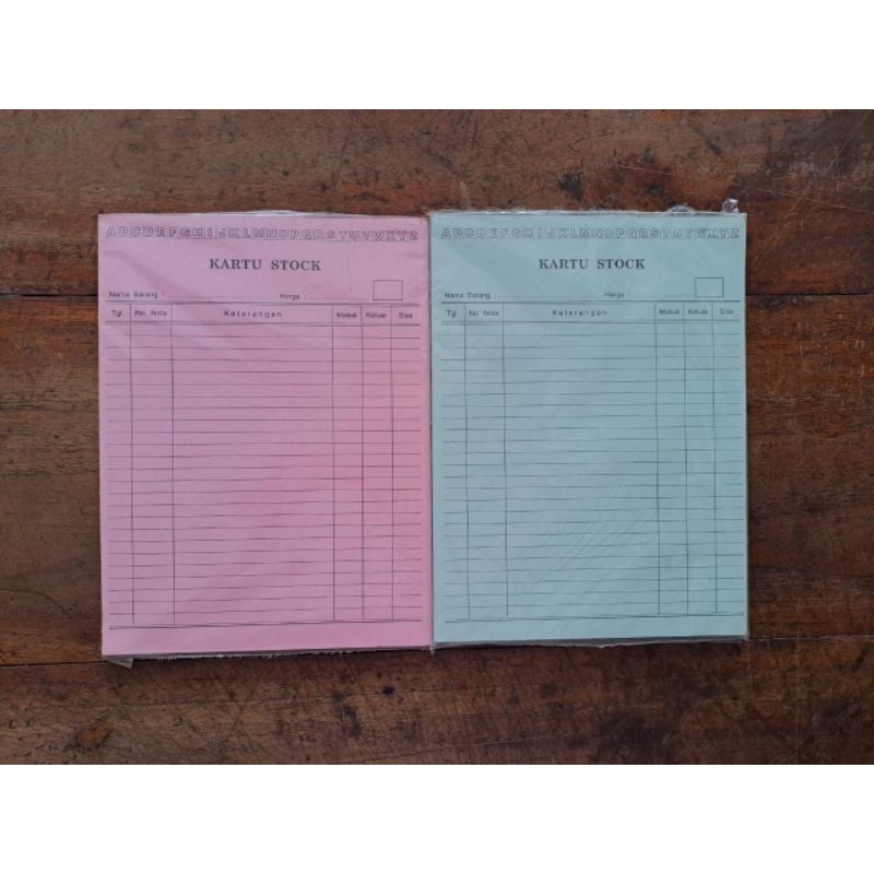 Jual KARTU STOCK A5 / KARTU STOK WARNA | Shopee Indonesia