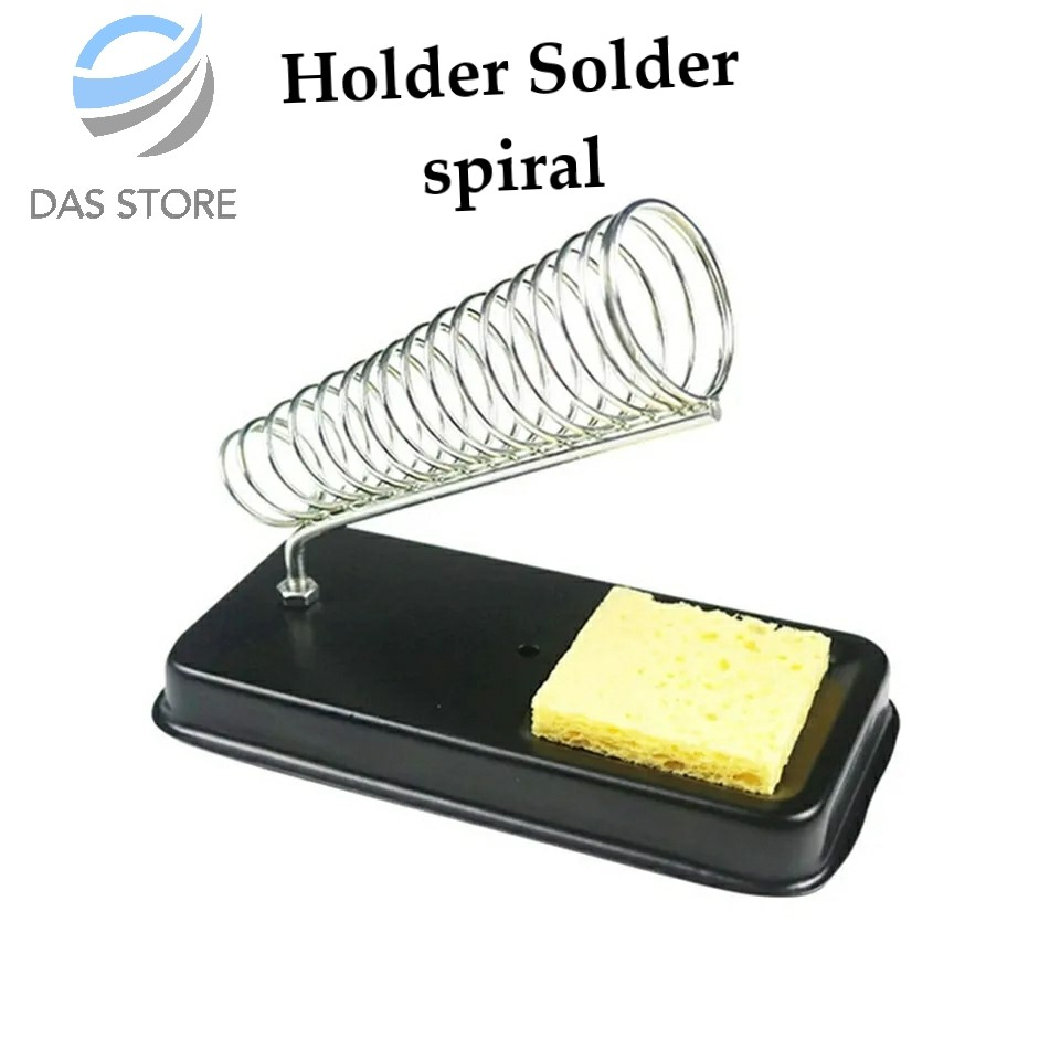 Jual Alat Pegangan Solder Stand Holder Bracket spiral holder besi ...