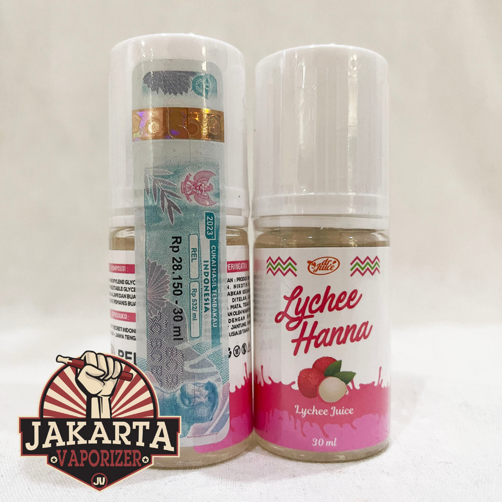 Jual PODS FRIENDLY LYCHEE HANNA 30ML 15MG BY DR JUICE | Shopee Indonesia